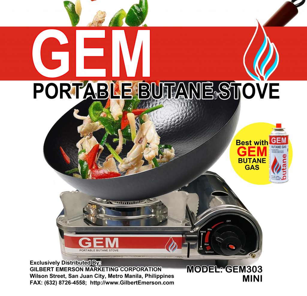 GEM Portable Butane Stove MINI (GEM-303) | Gilbert Emerson
