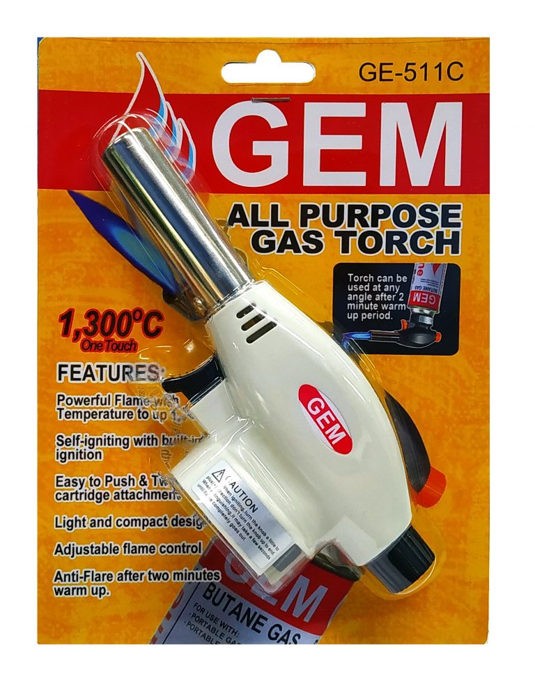GEM All Purpose GAS TORCH (STRAIGHT) GE-511C | Gilbert Emerson